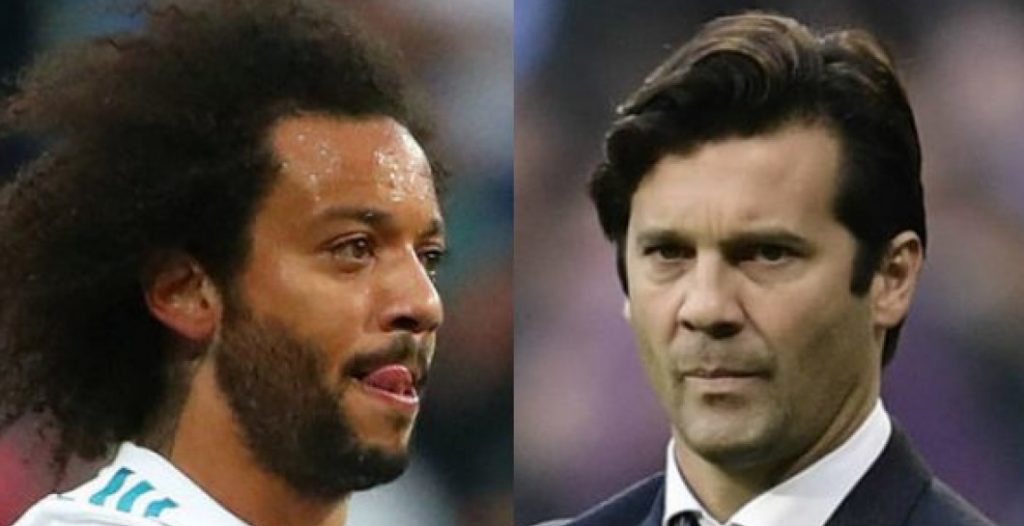 Marcelo se llevó el primer ‘toque’ de Solari